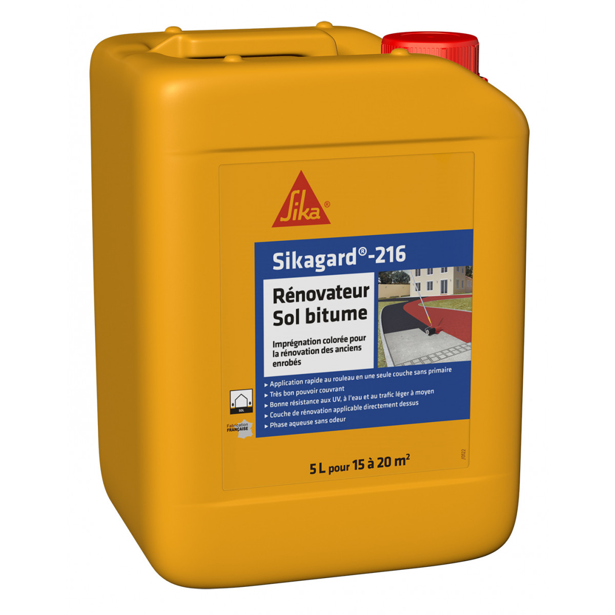 Rénovateur Sol Bitume Sikagard-216 - Manubricole | manubricole.com