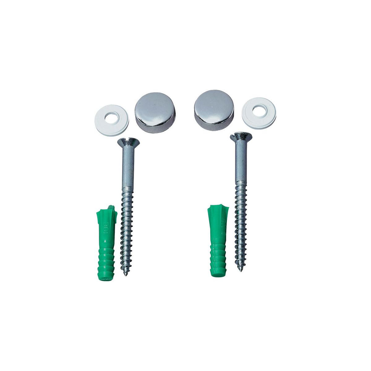 Af4100 jeu de vis cache tete fixation cuvette bidet /sol - Manubricole ...