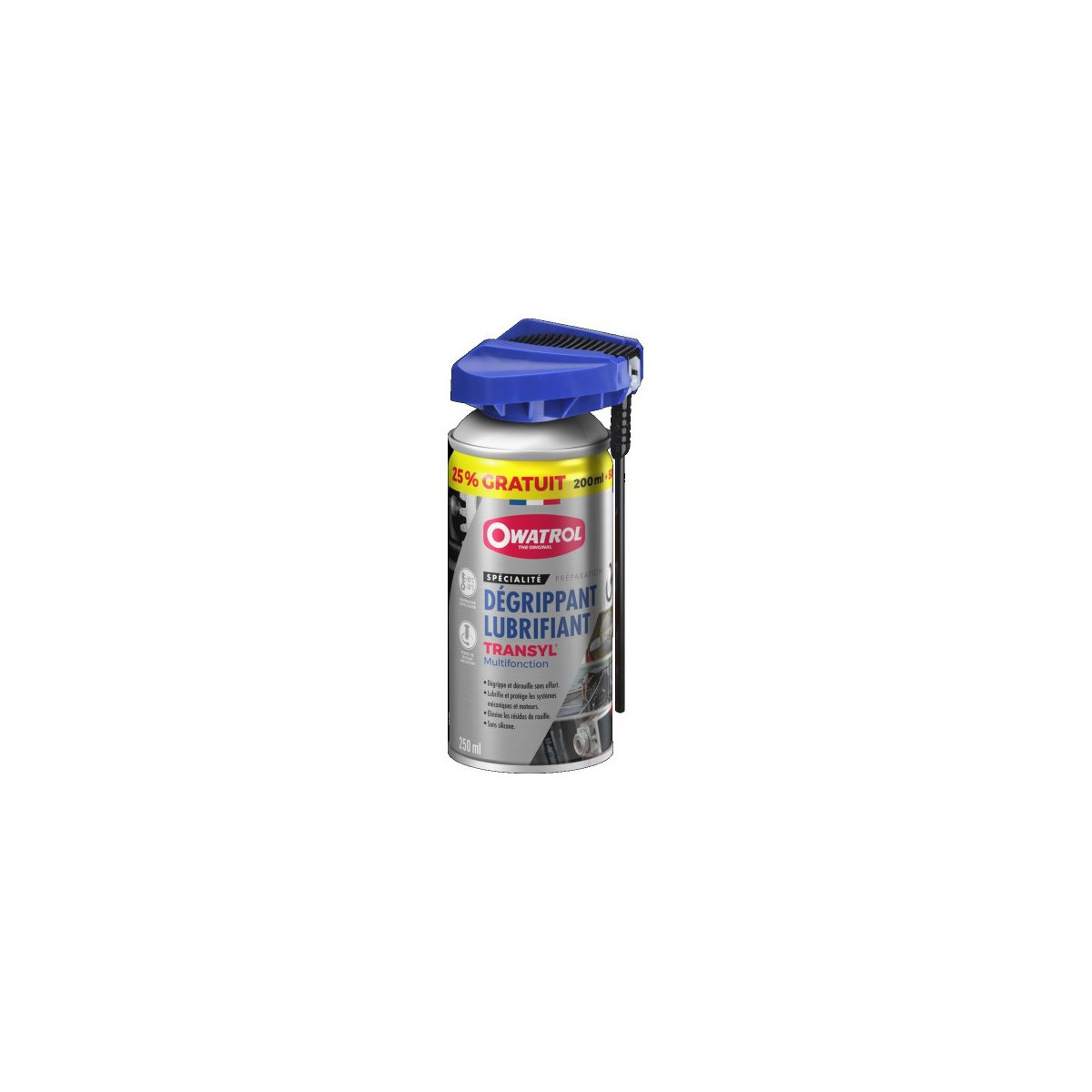 Transyl - dégrippant lubrifiant - 250 ml - Manubricole | manubricole.com