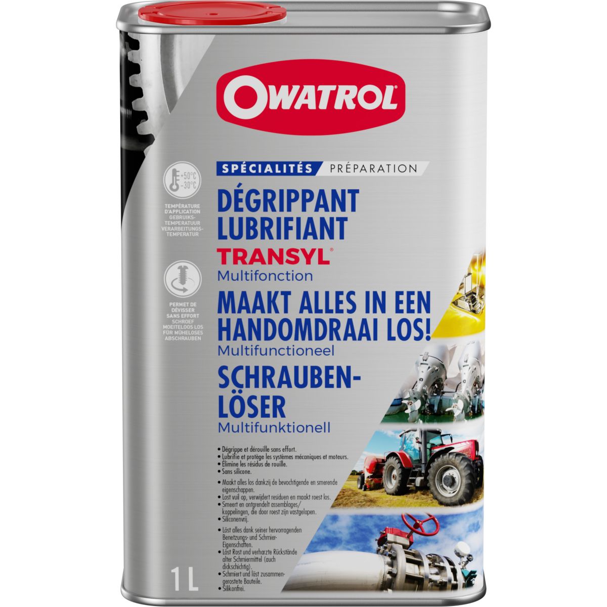 Transyl dégrippant - lubrifiant - Manubricole | manubricole.com